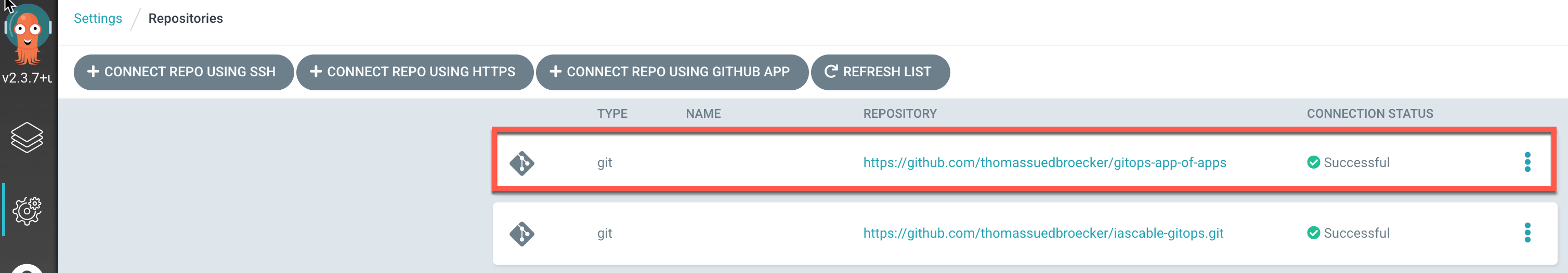 One option to setup an app-of-apps example in Argo CD – Thomas Suedbroecker's Blog