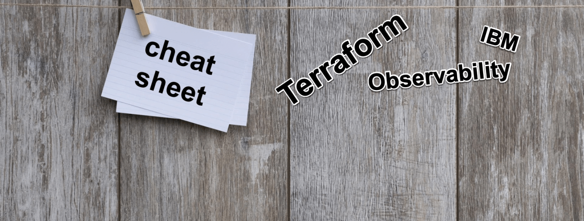 Short example/cheat sheet how to use the new terraform module for IBM ...