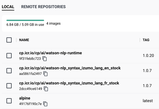 Run Watson NLP for Embed on your local computer with Docker – Thomas ...