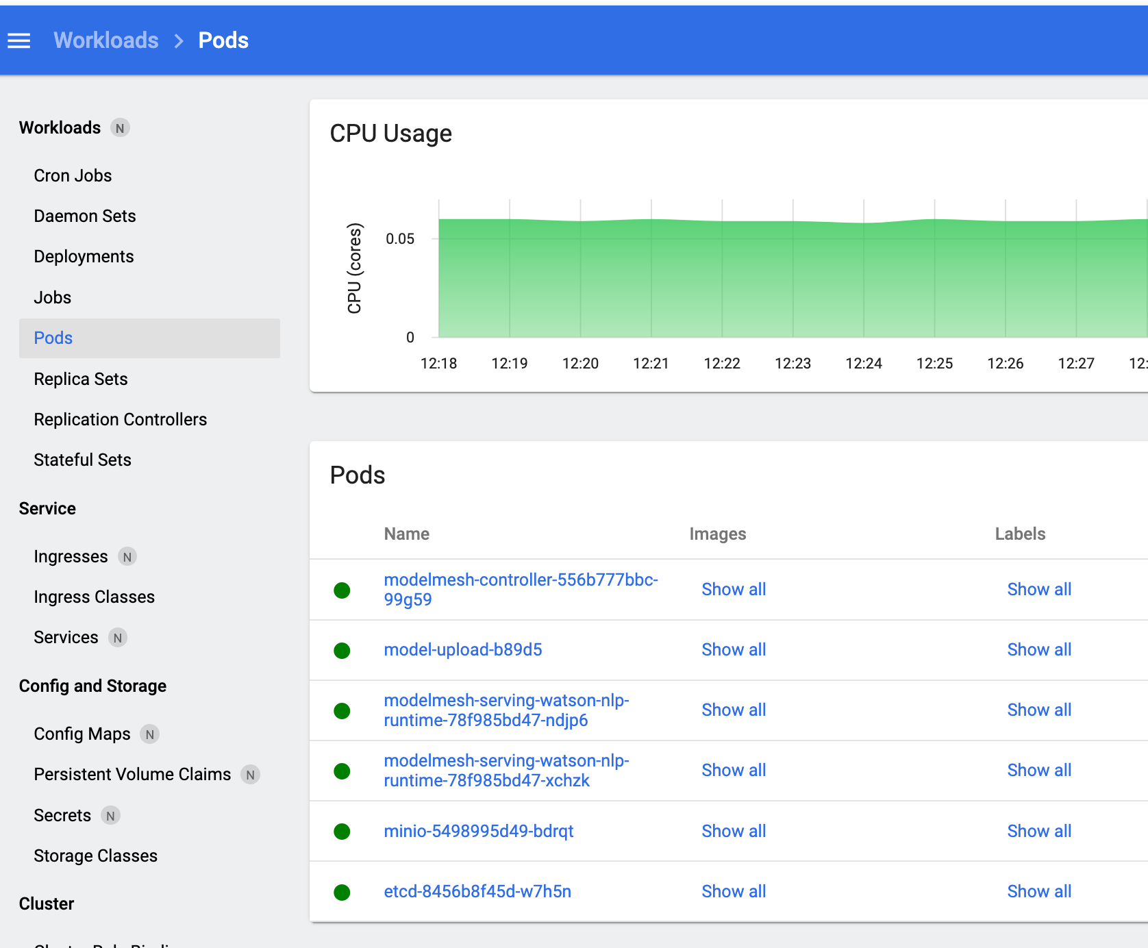 Run Watson NLP for Embed in a KServe ModelMesh Serving environment on ...