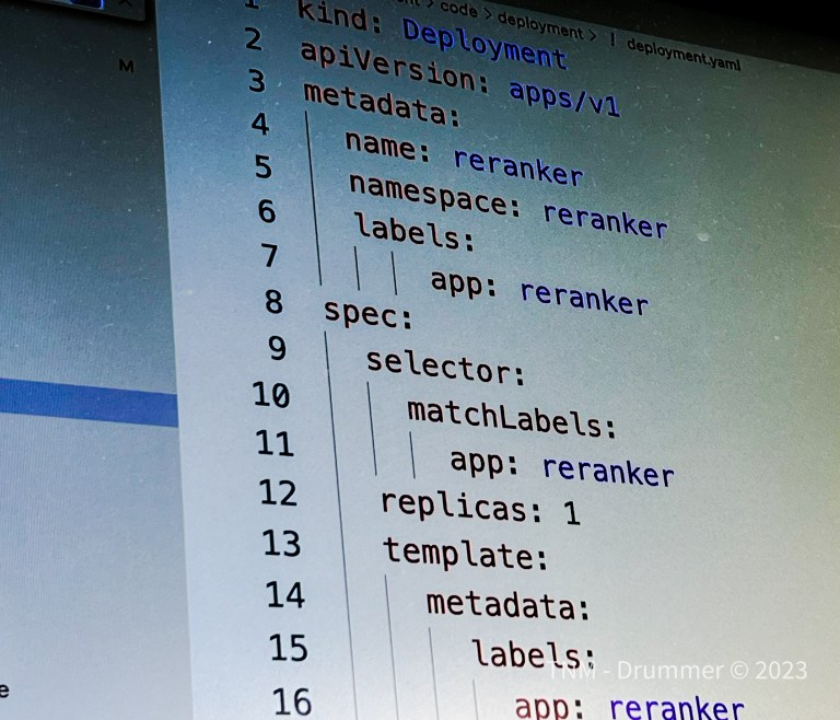 A custom Reranker deployment on Kubernetes – Thomas Suedbroecker's Blog