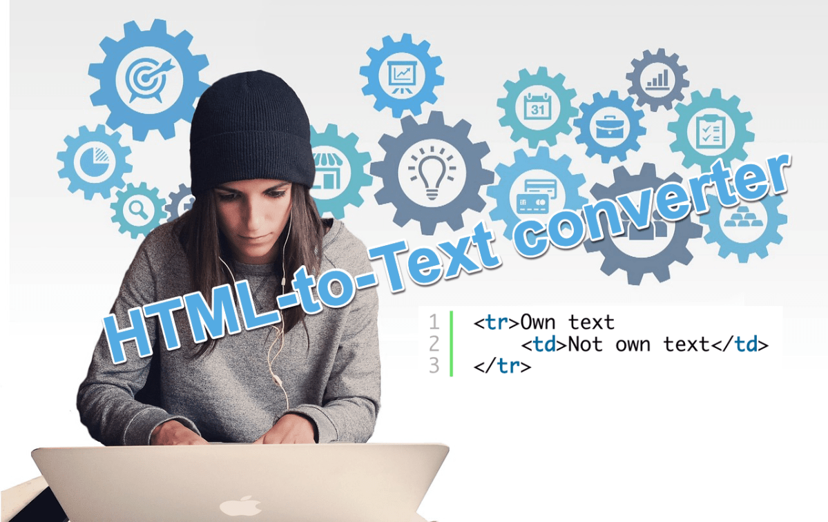 Writing an HTML-to-Text converter can be the first task in an AI pipeline with the JSOUP Java ...