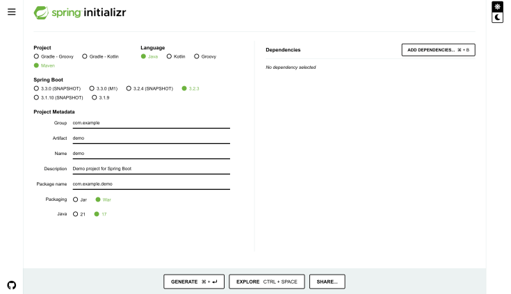 Get started with Spring Boot Java application development using Maven ...