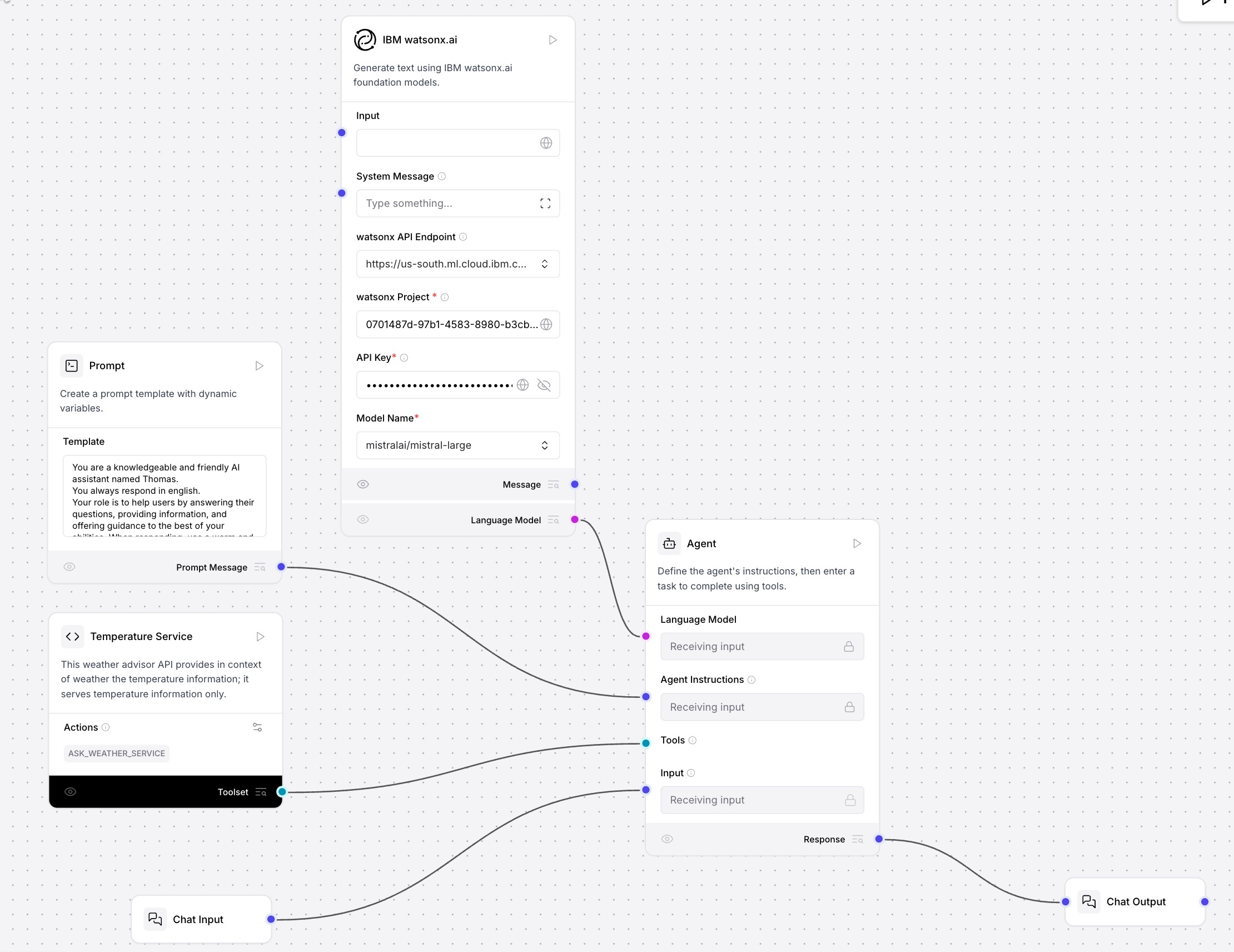 Create Your First AI Agent with Langflow and watsonx – Thomas ...